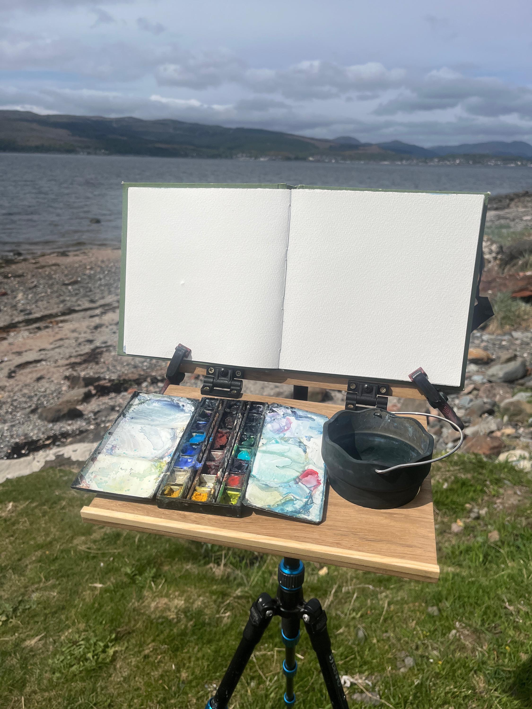 Ready - Plein Air Handmade Watercolour Easel Version 02 - Etsy