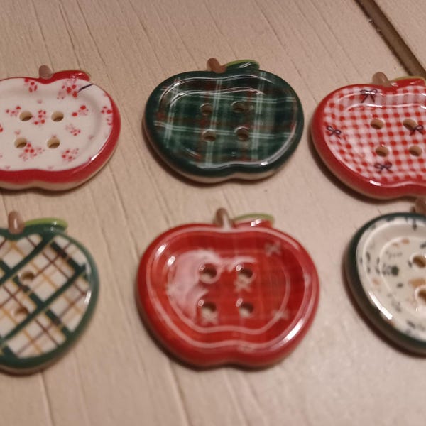 Ceramic Buttons - Etsy