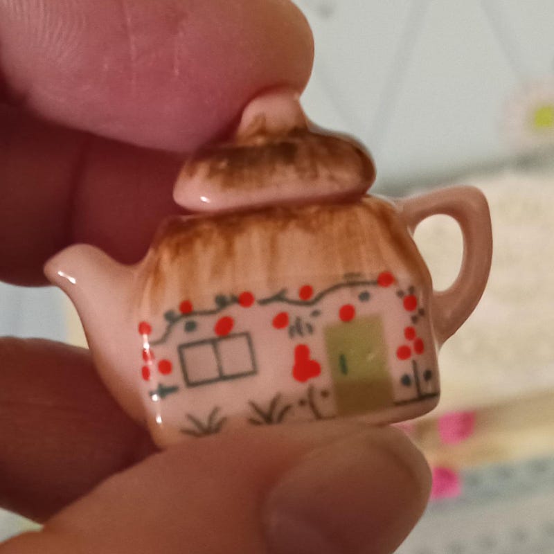 Miniature Ceramic Teapots - Etsy