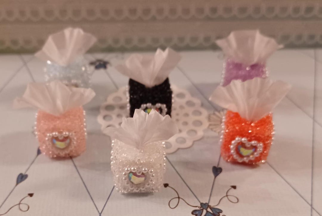 Fancy Dollhouse Miniature Tissue Box: 1/12 or 1/6 Scale Decor, Barbie ...