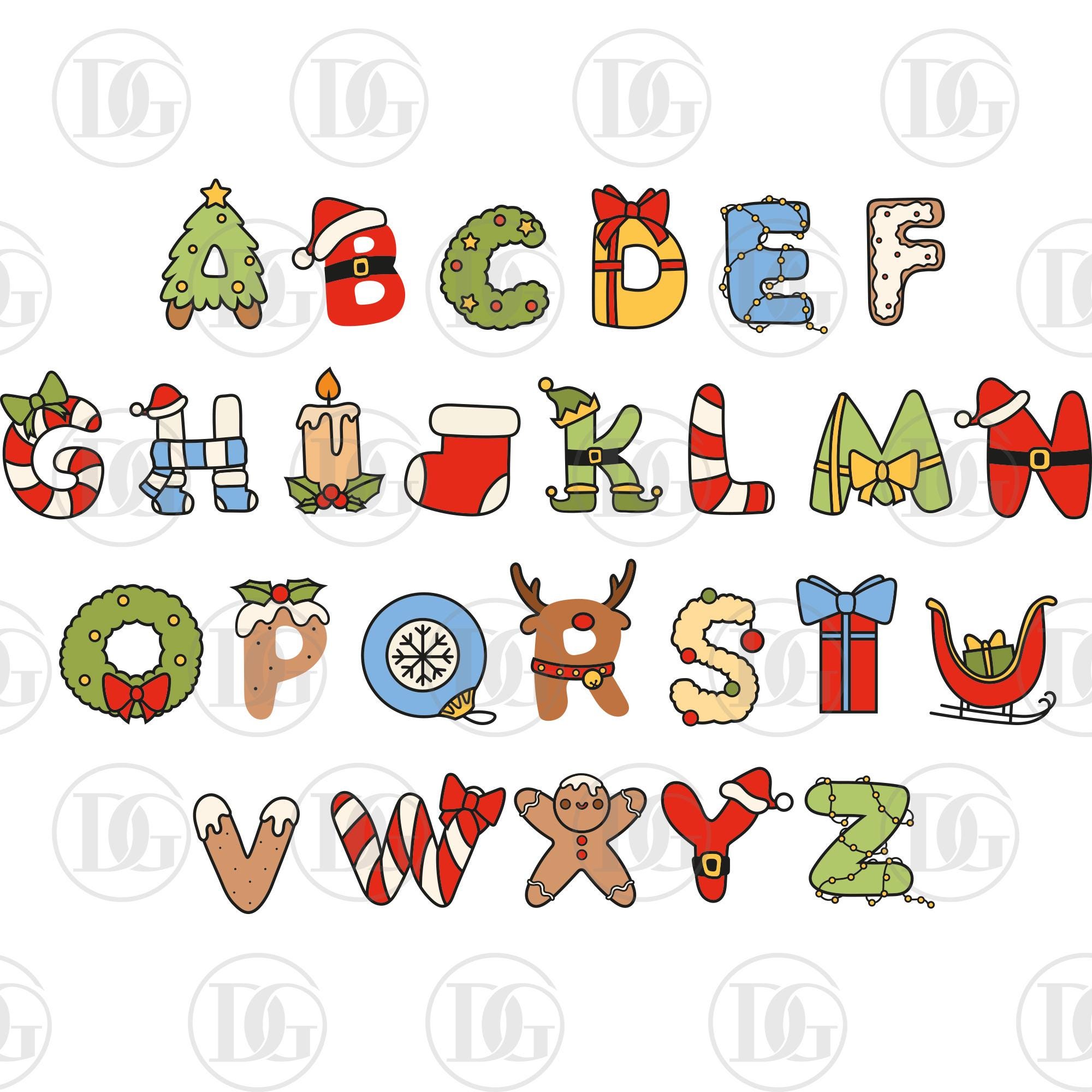 Christmas Font Bundle, Crafty Font Bundle, Farmhouse Font, Script Fonts ...