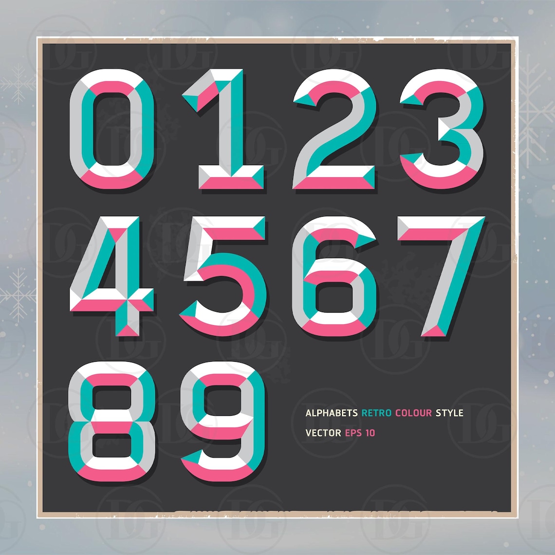 Numbers SVG Bundle, Numeral Numbers Svg, Counting Numbers Svg, Number ...