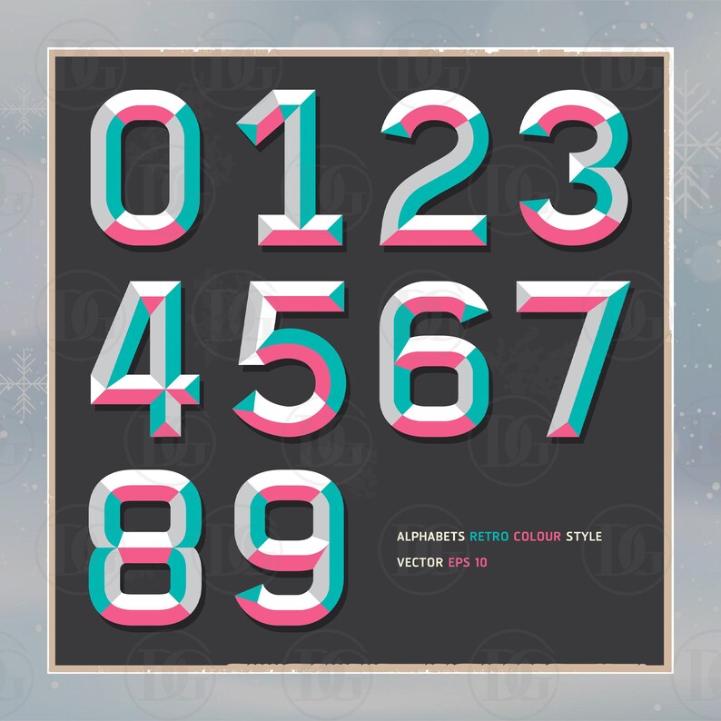 Numbers SVG Bundle, Numeral Numbers Svg, Counting Numbers Svg, Number ...