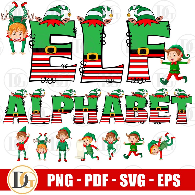 Buddy Elf Clipart - Etsy