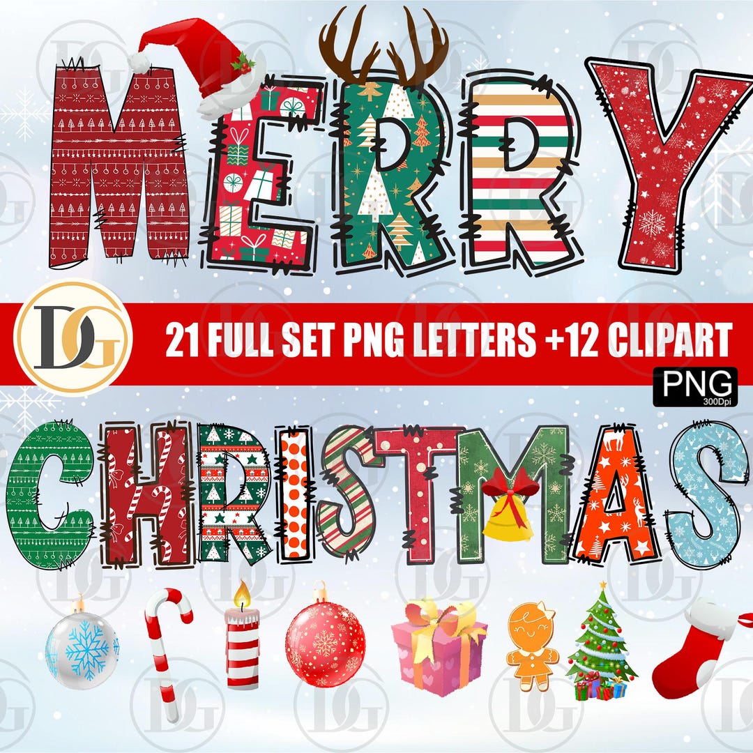 Christmas Font Bundle - Crafty Font Bundle, Cricut Fonts, Farmhouse ...