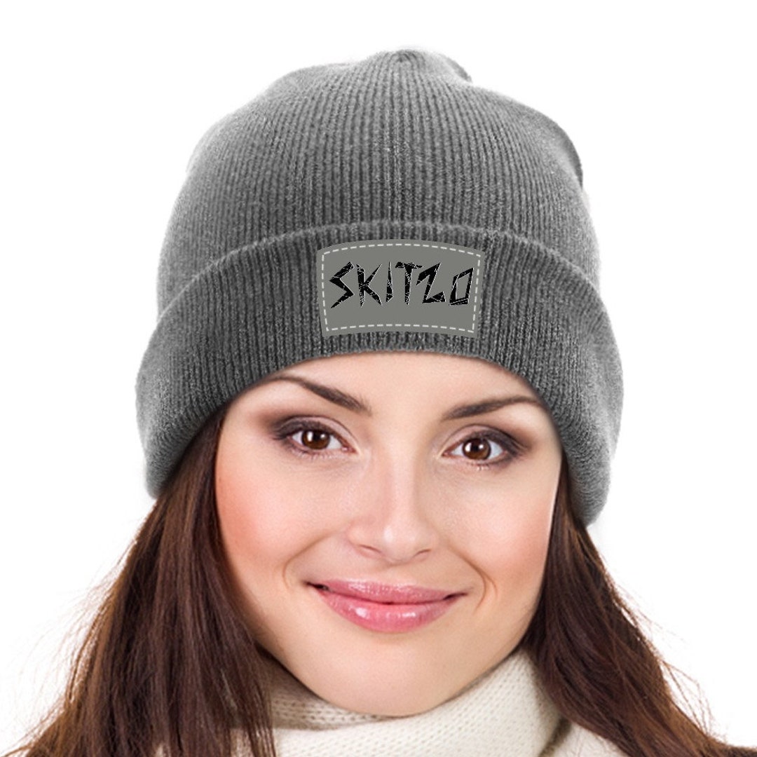 Knitted Cap Print Your Logo & Image, Beanie - Etsy