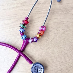 Stethoscope Star Charm - Etsy
