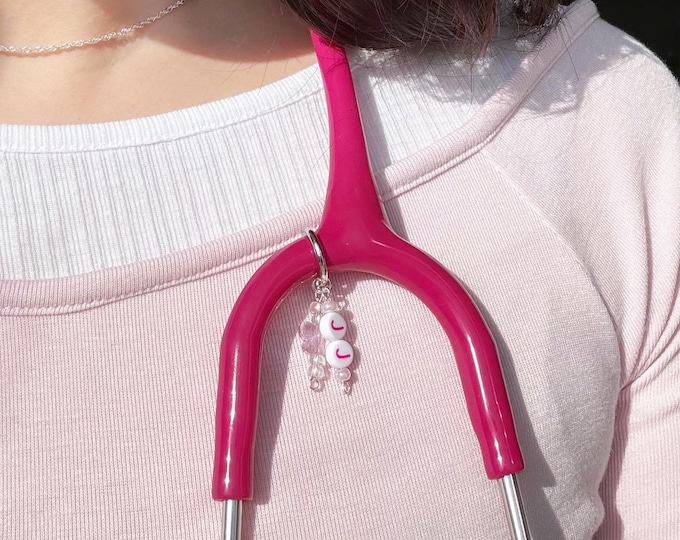 Stethoscope Butterfly Charm -customizable - Etsy