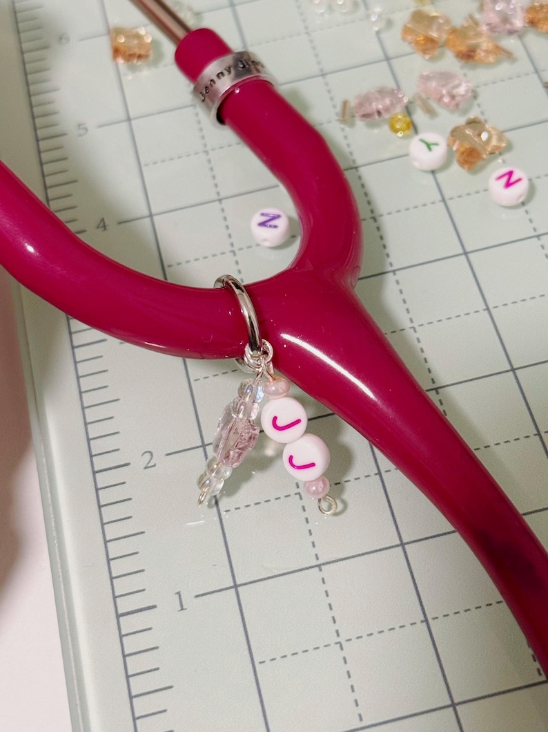Stethoscope Butterfly Charm -customizable - Etsy