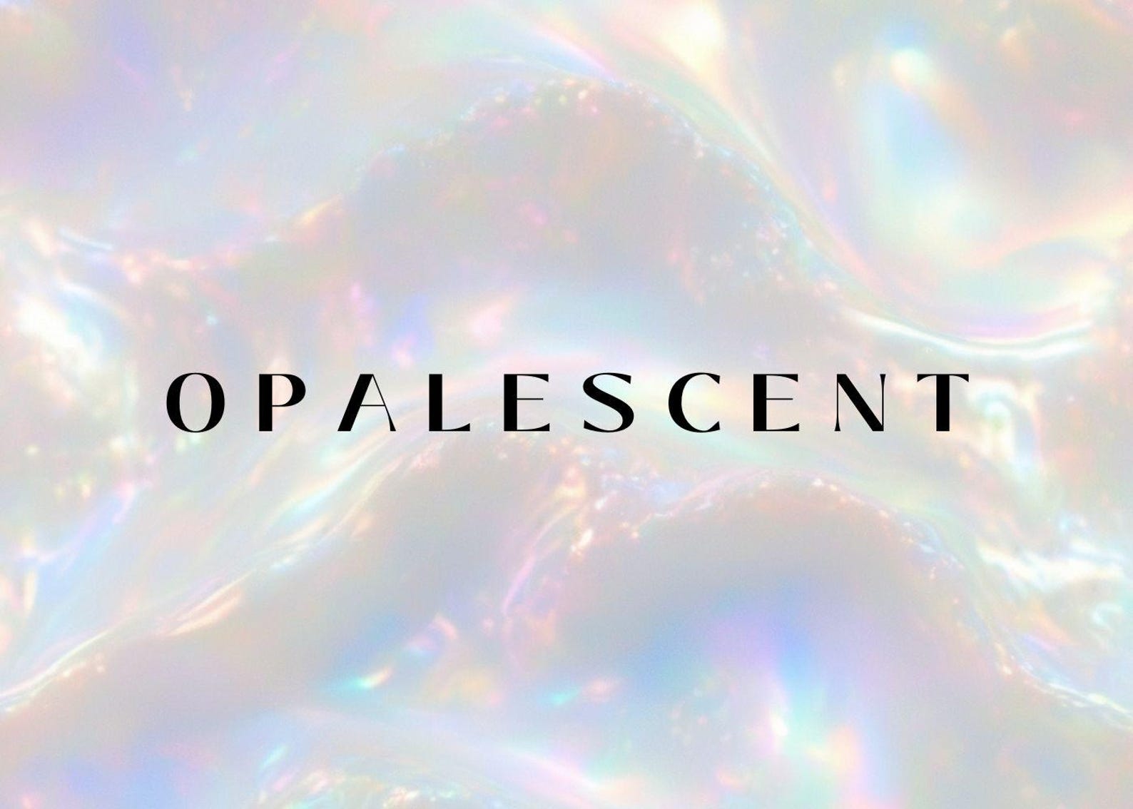 Opalescent Digital Paper: Iridescent Holographic Textures (40 Jpgs ...