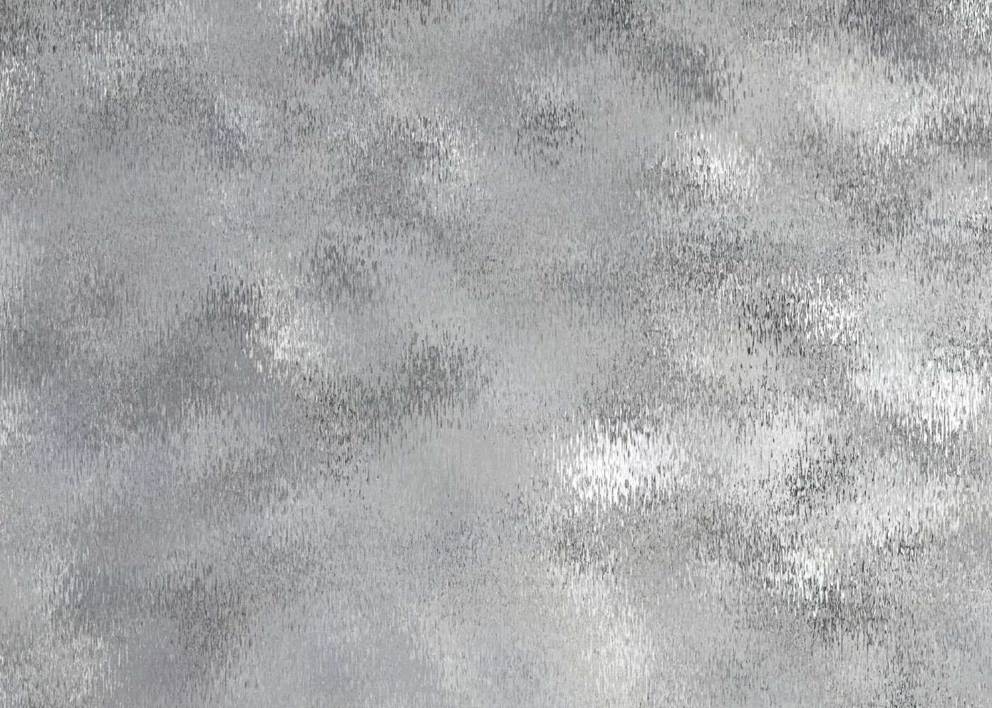 Silver Foil Metallic Texture Digital Paper, Metallic Papers, Silver ...