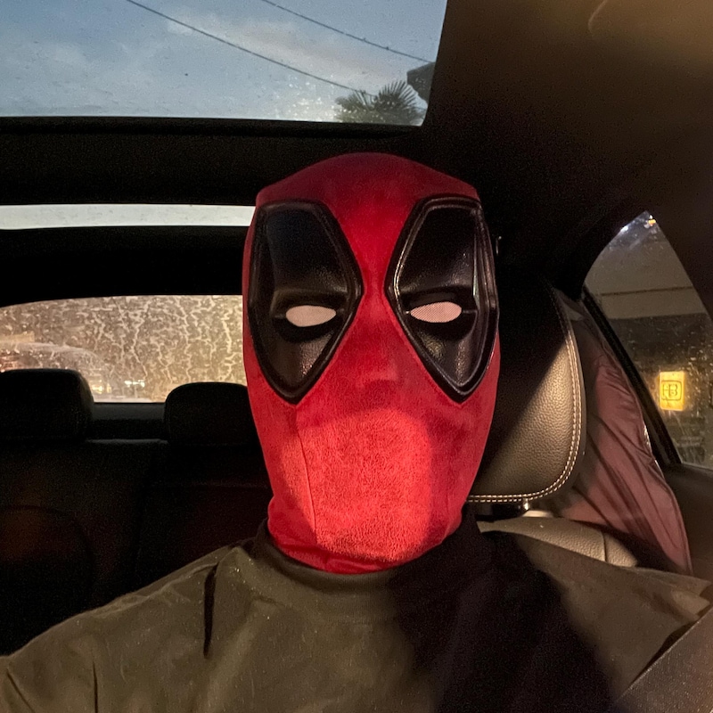 Deadpool Costume Mask - Etsy