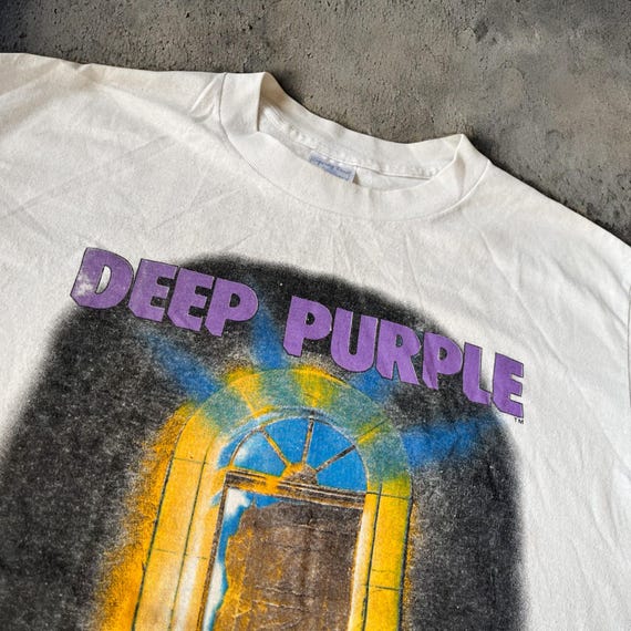 Rare Vintage 1987 Deep Purple Tour T-Shirt Extra Large - Gem