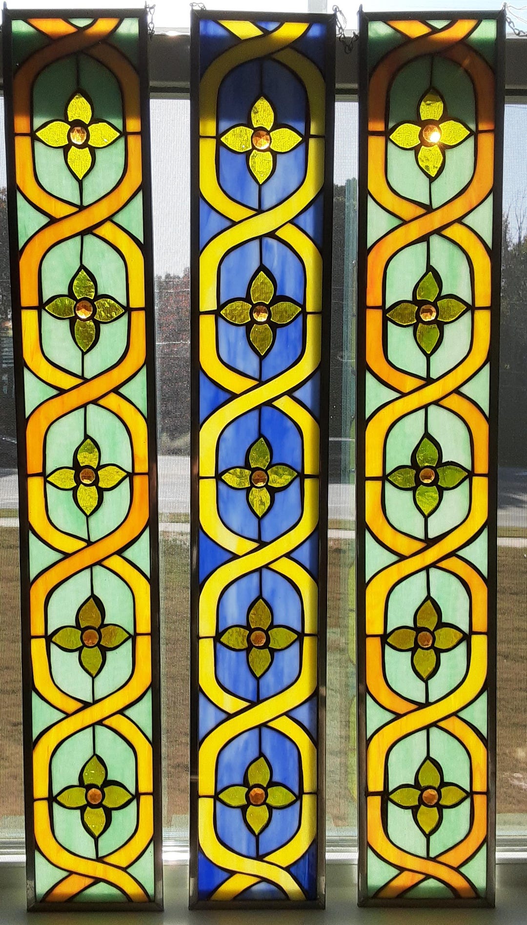 Stained Glass Vision Panel - Etsy