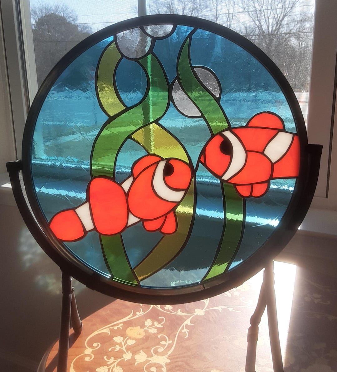 Nemo Stained Glass Panel - Etsy