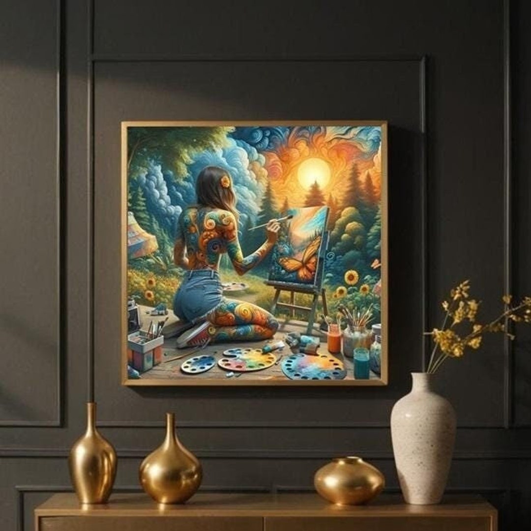 Total Art Dedication | Ultra HD | Digital Printable Artwork | Wall Art ...