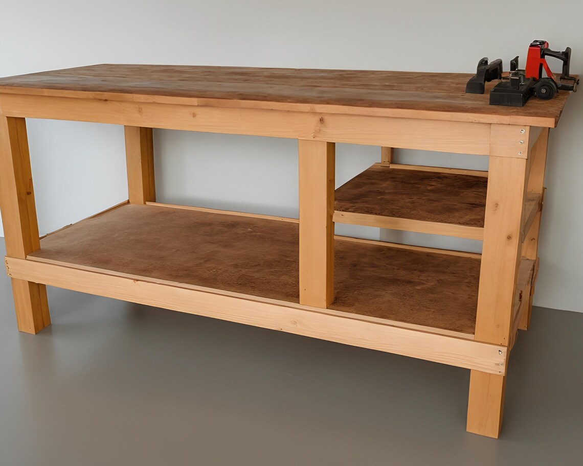 Storage Workbench Build Plan: DIY Garage Workstation (PDF Build Plans ...