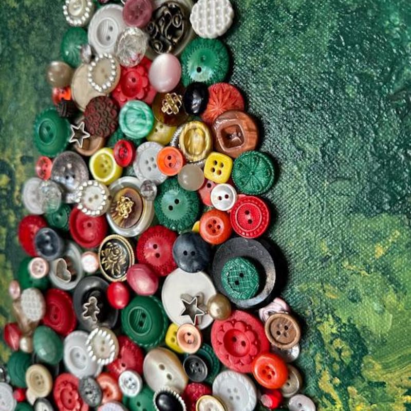 Button Wall Art - Etsy