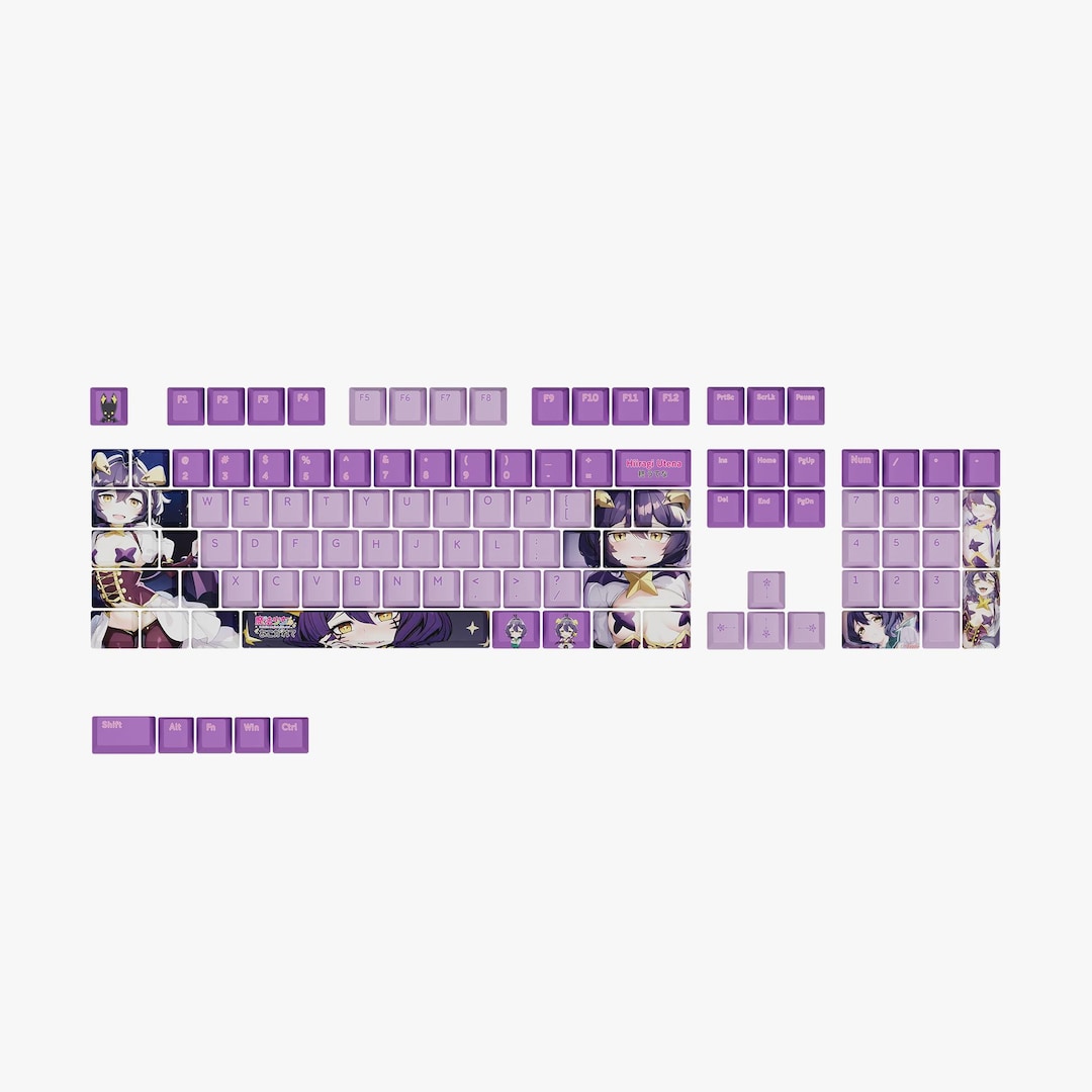 The magical Girl Waifu Keycaps Set Anime Keycaps Gaming Keycaps Keycaps ...