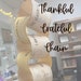 Thankful, Grateful Paper Chain - Etsy