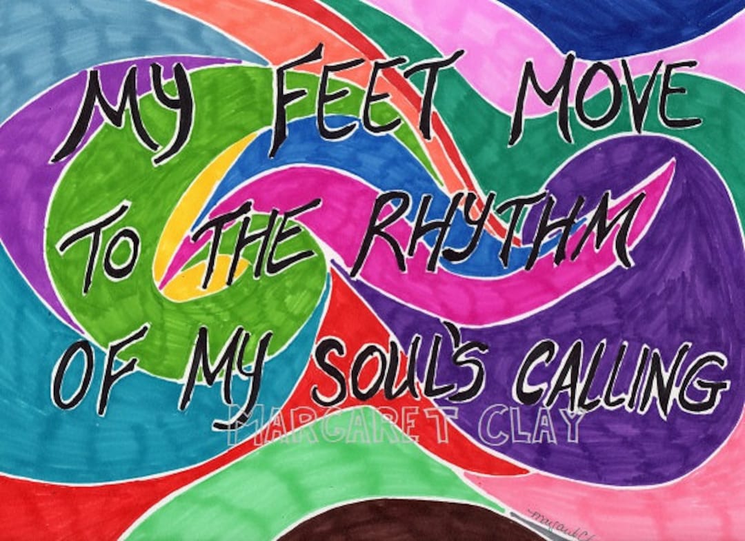 Sharpie Art, Inspirational Art, Dancing, Rhythm, Colorful Art, Joyful ...