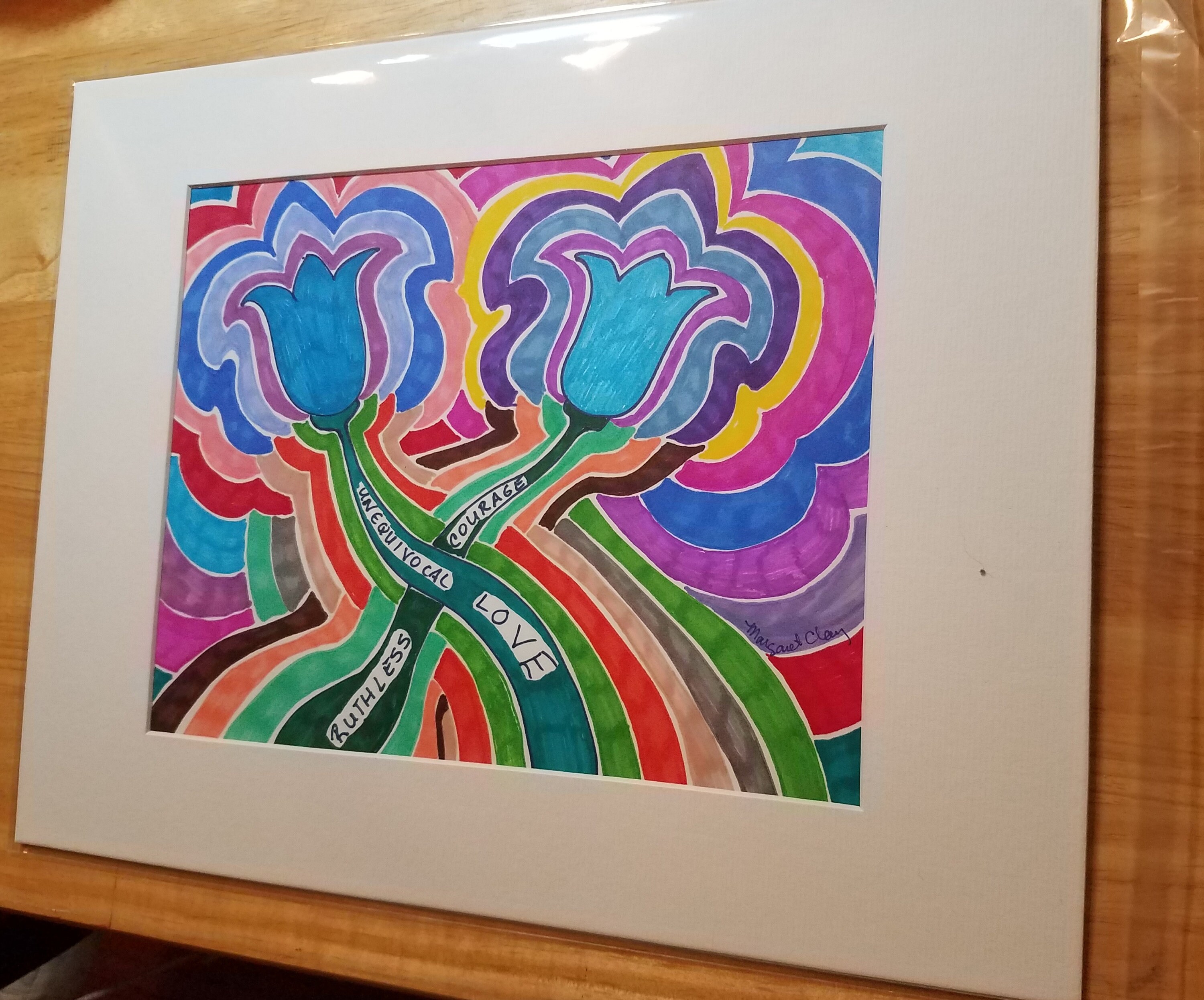 Sharpie Art On Paper