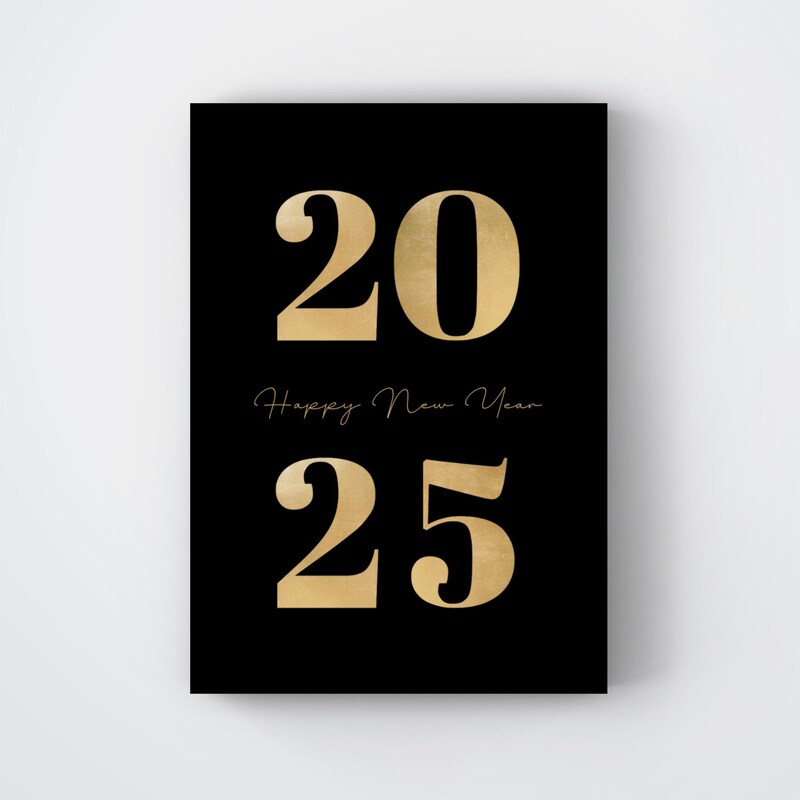 Happy 2025 Cards - Etsy