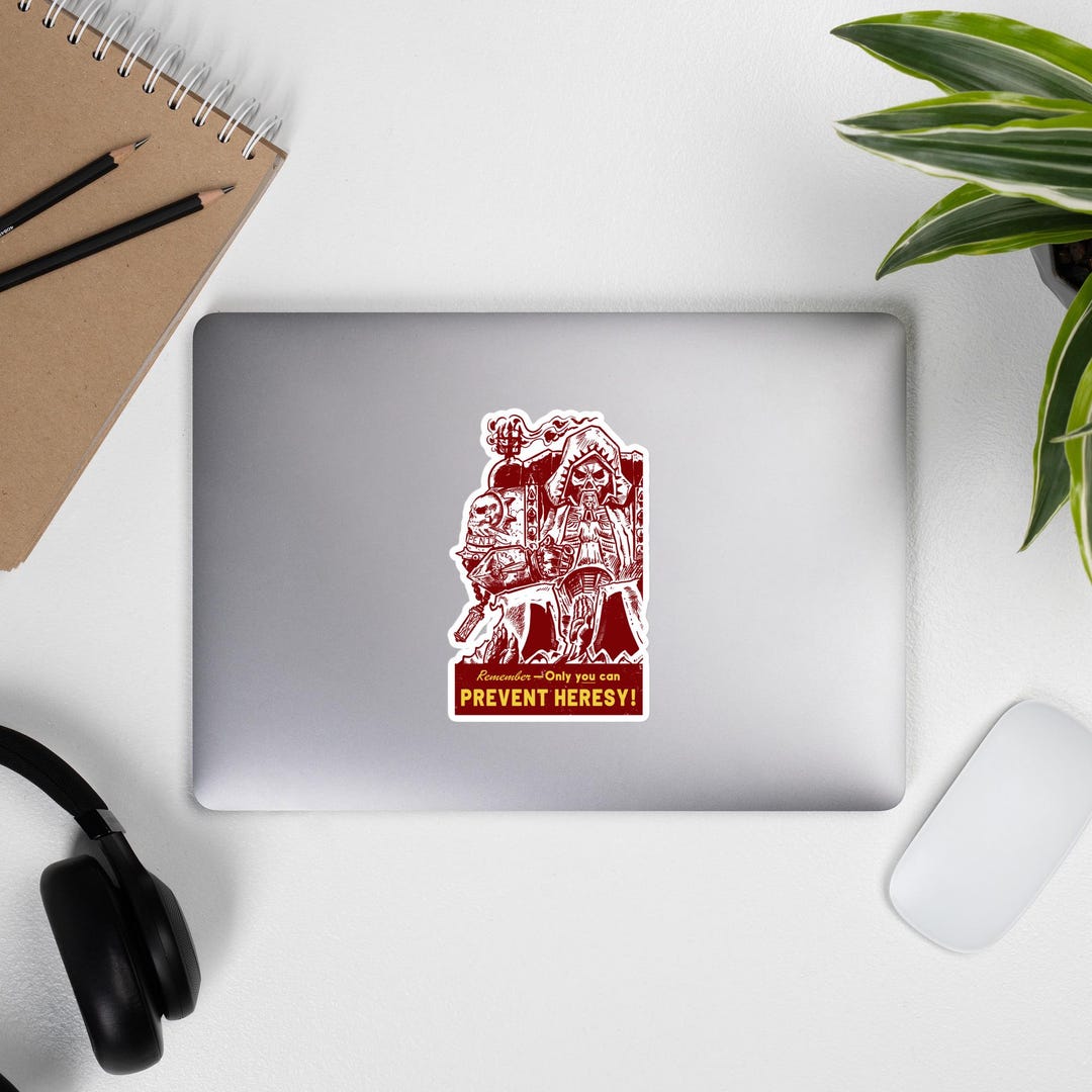 Only You Can Prevent Heresy - Bubble-free Stickers - Etsy