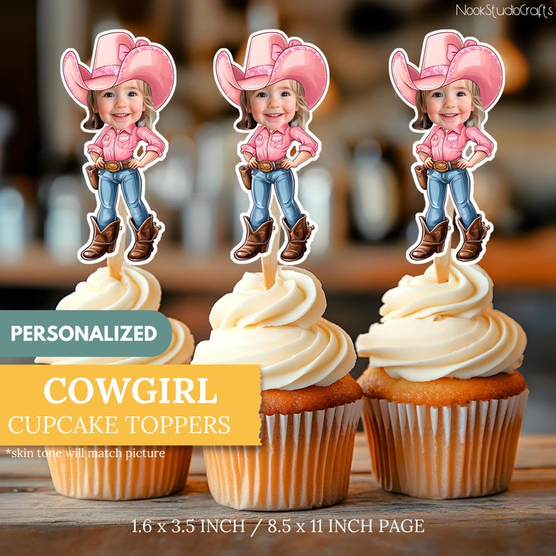 Cake topper vaquero - Etsy México