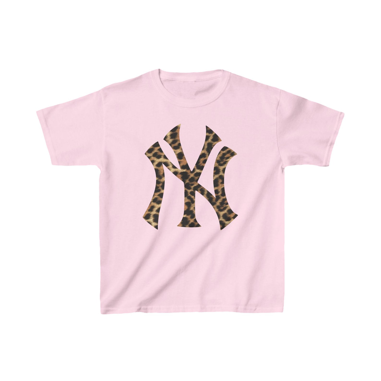 New York Cheetah Print Baby Tee - Etsy