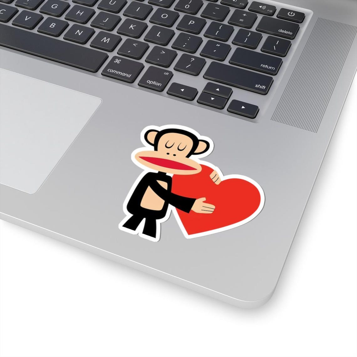 Paul Frank Monkey Heart Stickers: Fun Laptop & Wall Art - Etsy