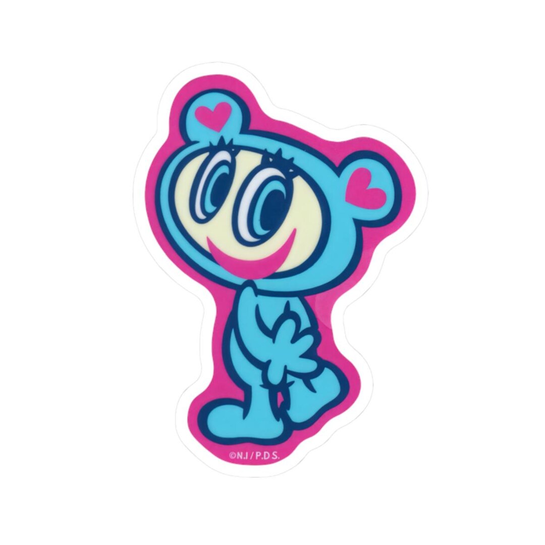 Angel Blue Japanese Hysteric Glamour Clothing Character Sticker - Etsy