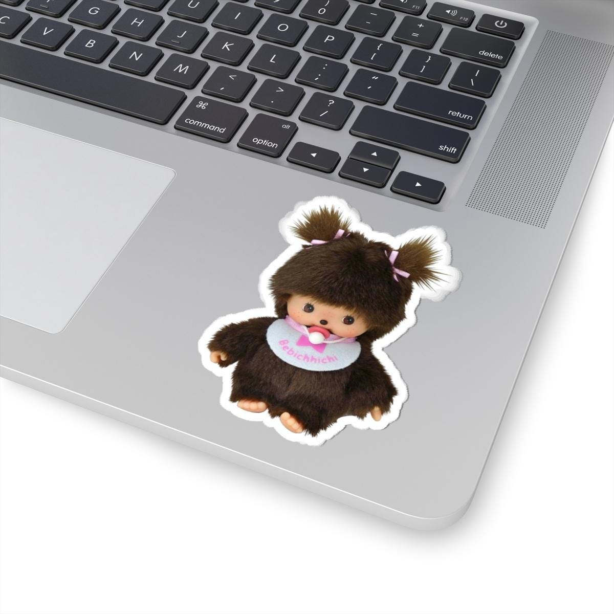 Brown Baby Monchichi Trinket Plush Figure Sticker - Etsy