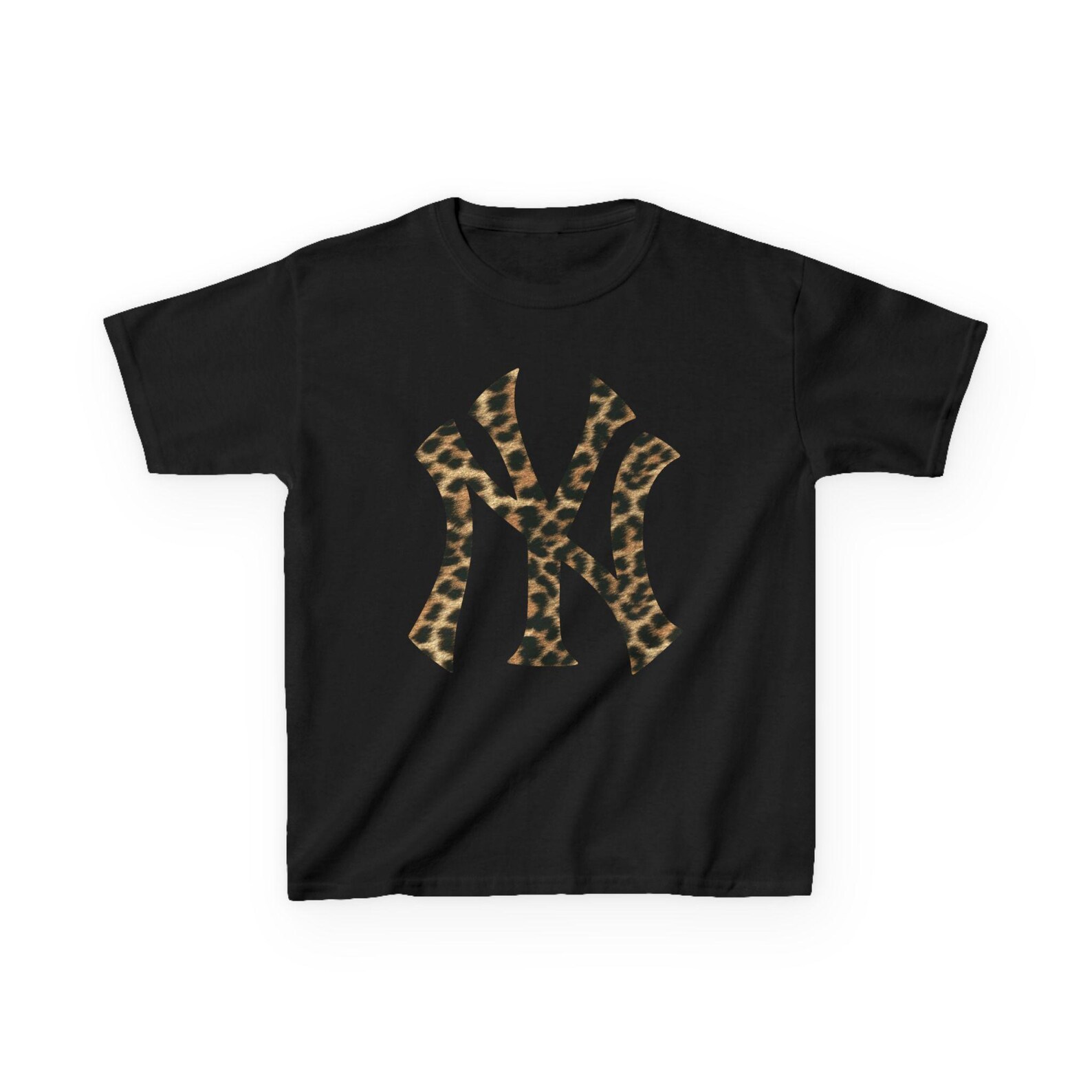 New York Cheetah Print Baby Tee - Etsy