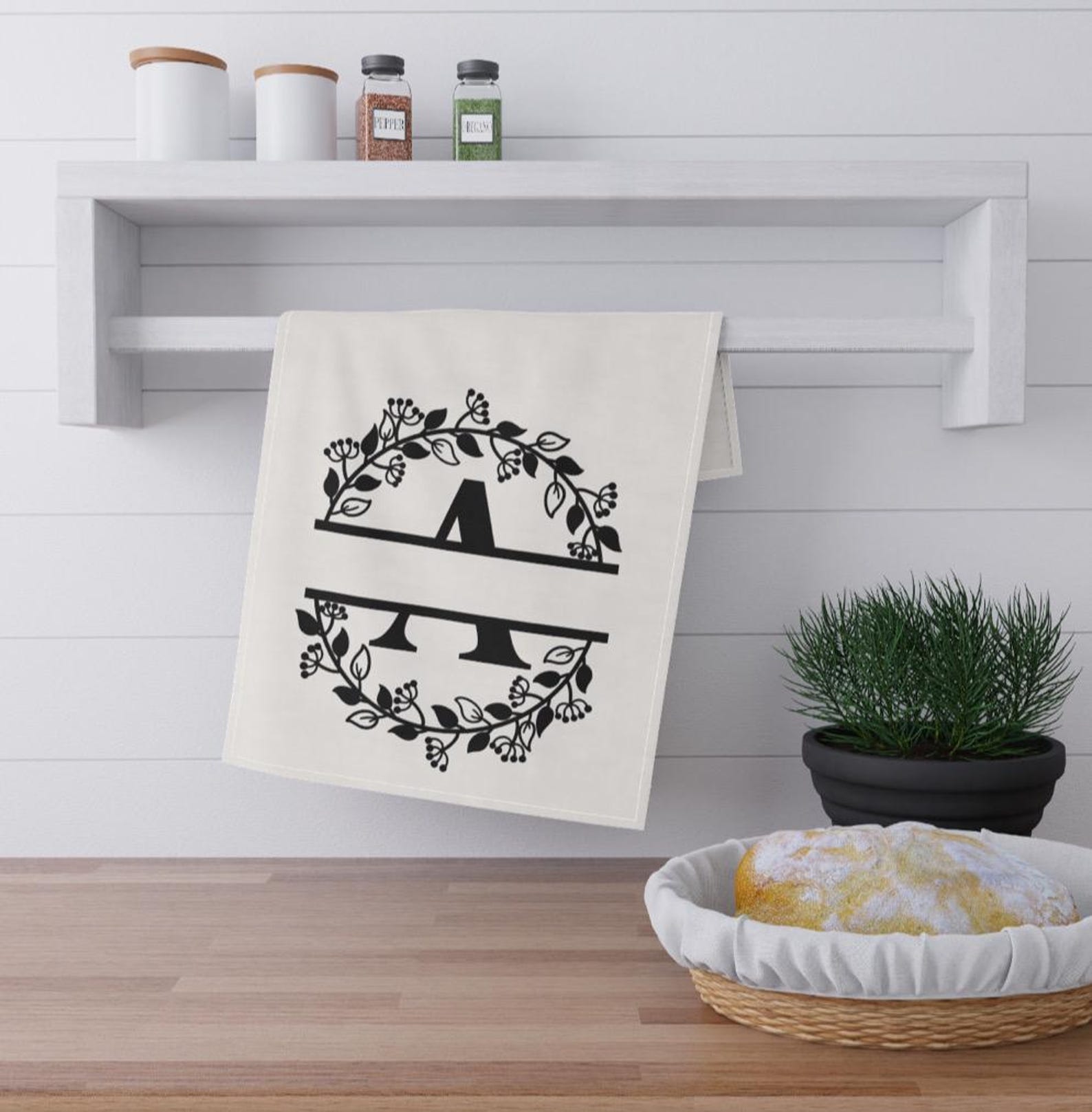 Floral Monograms - Alphabet A-Z - Etsy