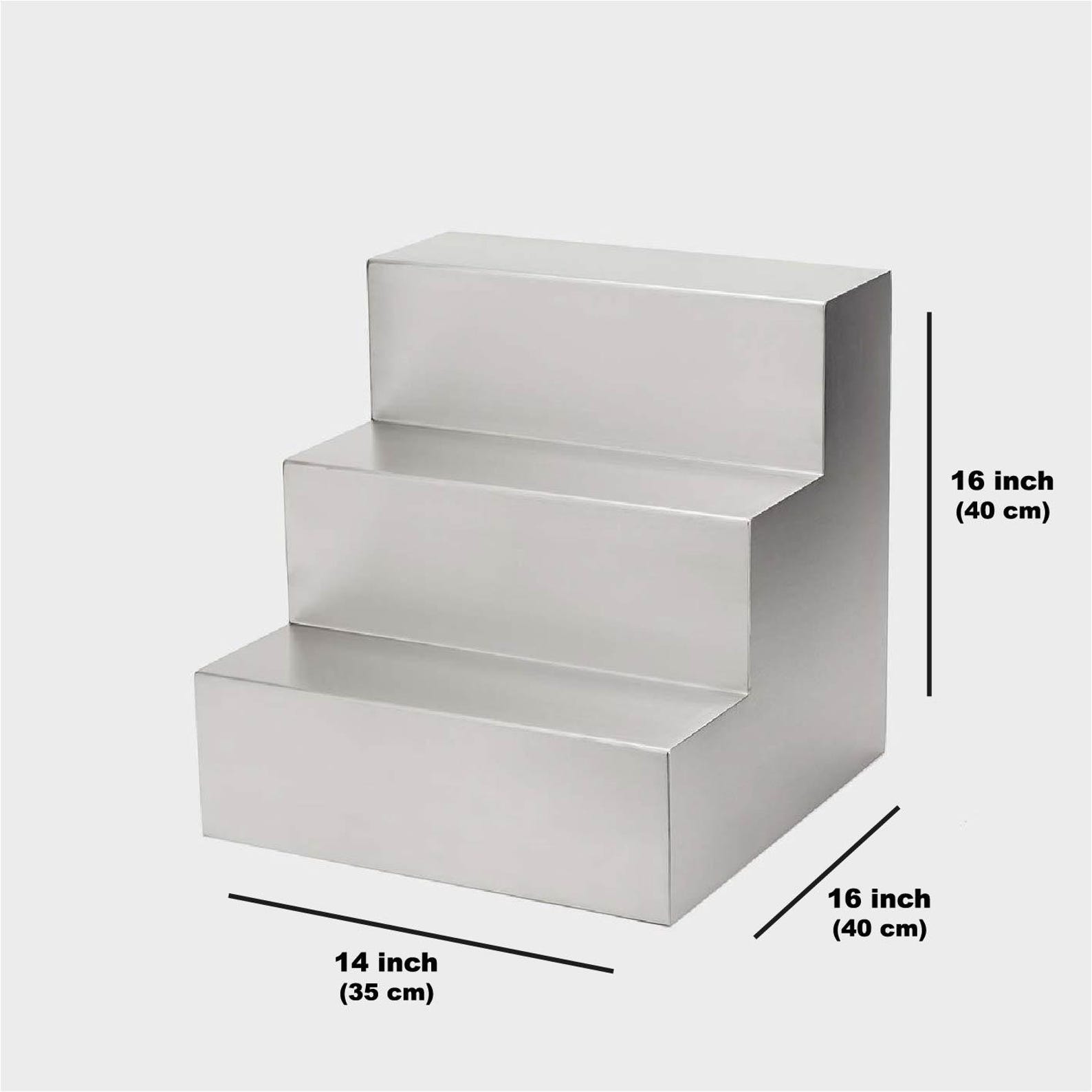Metal Step Shelf. Bedside Table. Aluminum Shelf. Coffee Table. Side ...
