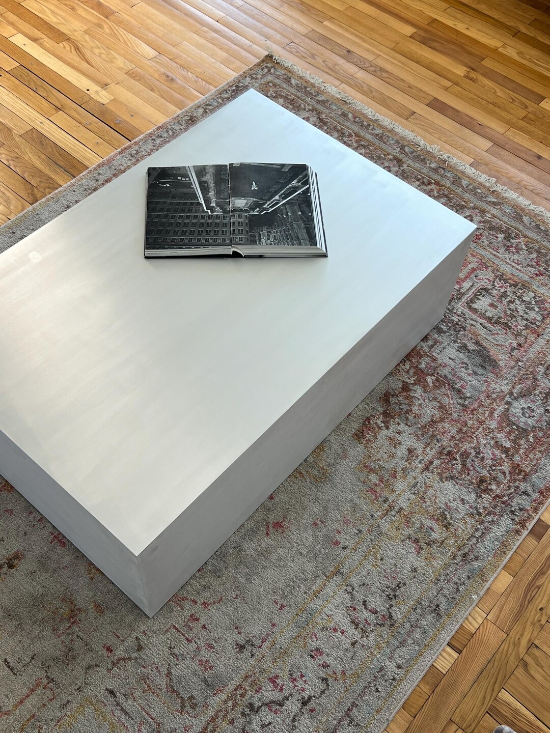 Metal Coffee Table. Living Room Table. Modern Designer Furniture. Side ...