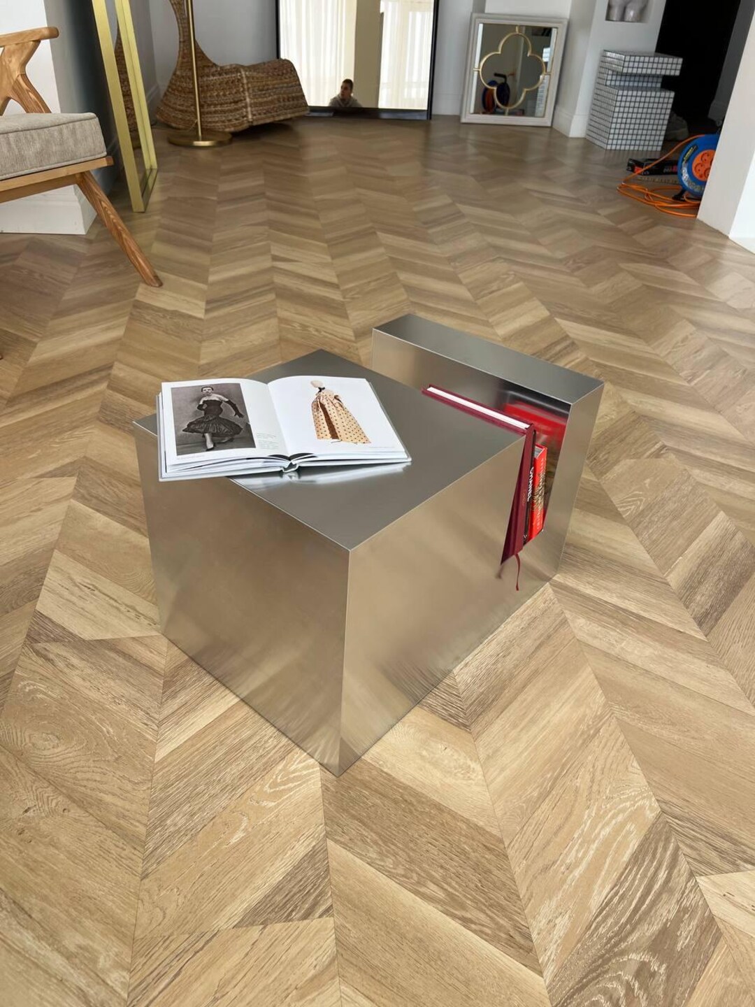 Stainless Steel Table, Book Shelf, Aluminium Table, Side Table, Metal ...