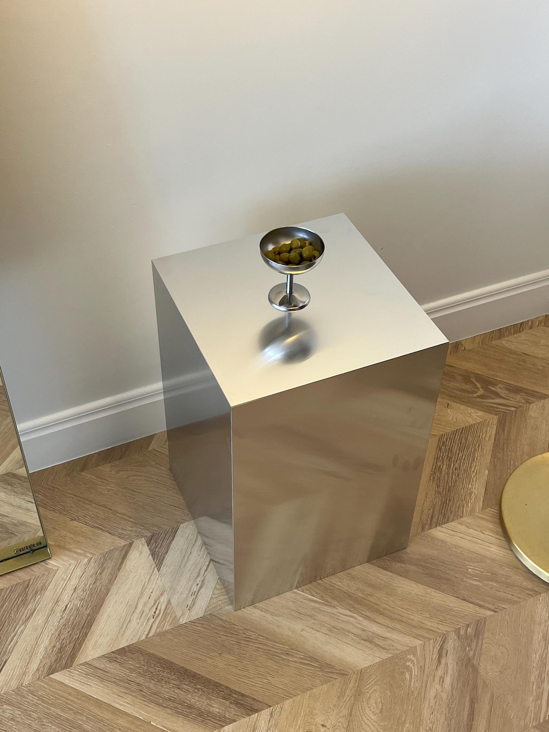 Modern Stainless Steel Table. Metal Table. Home Decor. Coffee Table ...