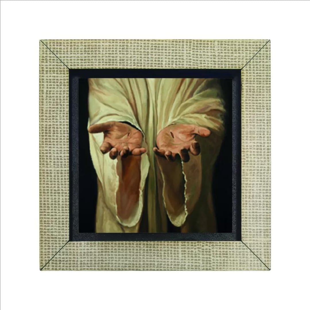 Magnet With Image of Jesus Christ Hands Icon Printed on MDF Wood - Etsy