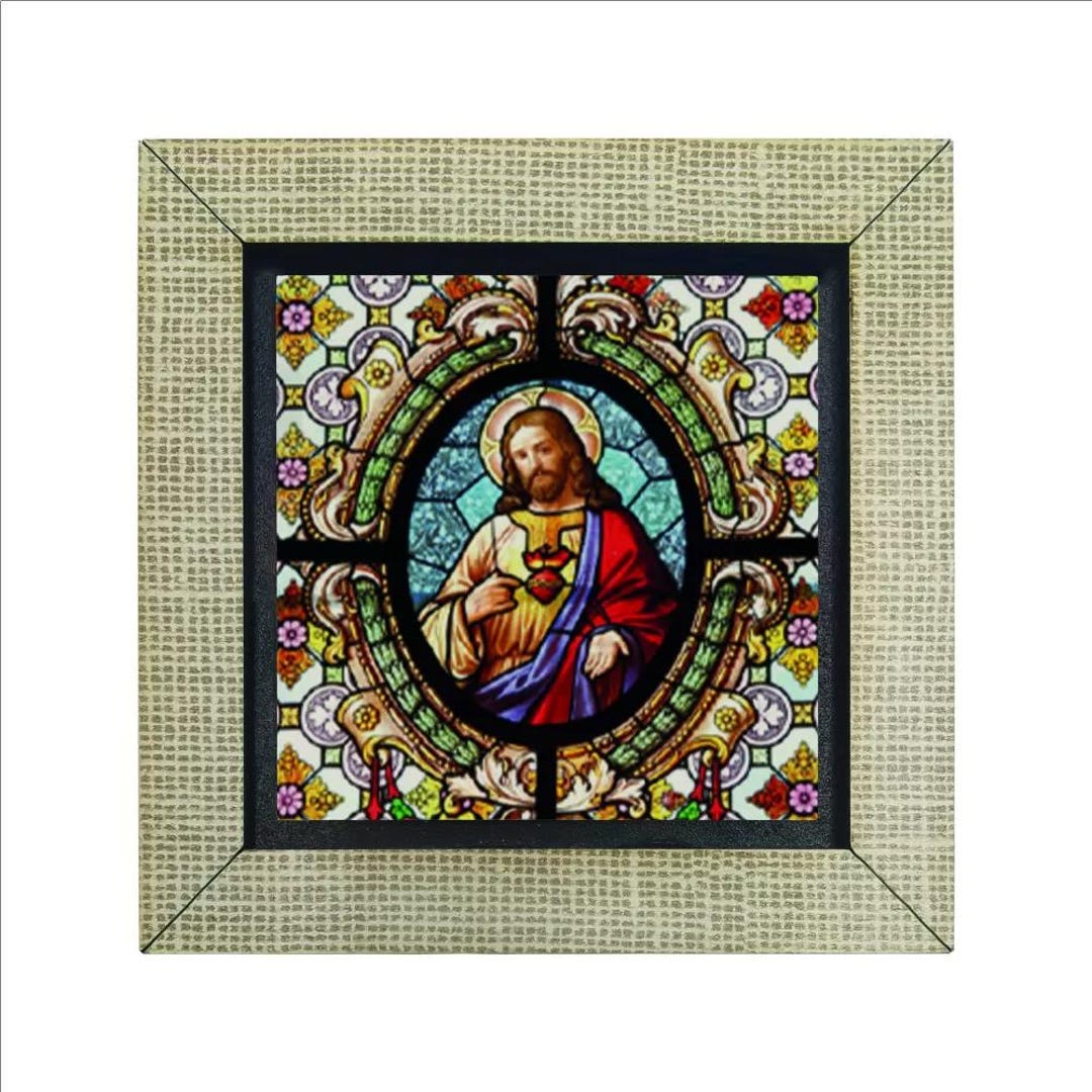 Magnet With Image of Jesus Christ Icon on MDF Wood - Etsy