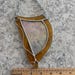 Irish Stained Glass Harp - Etsy