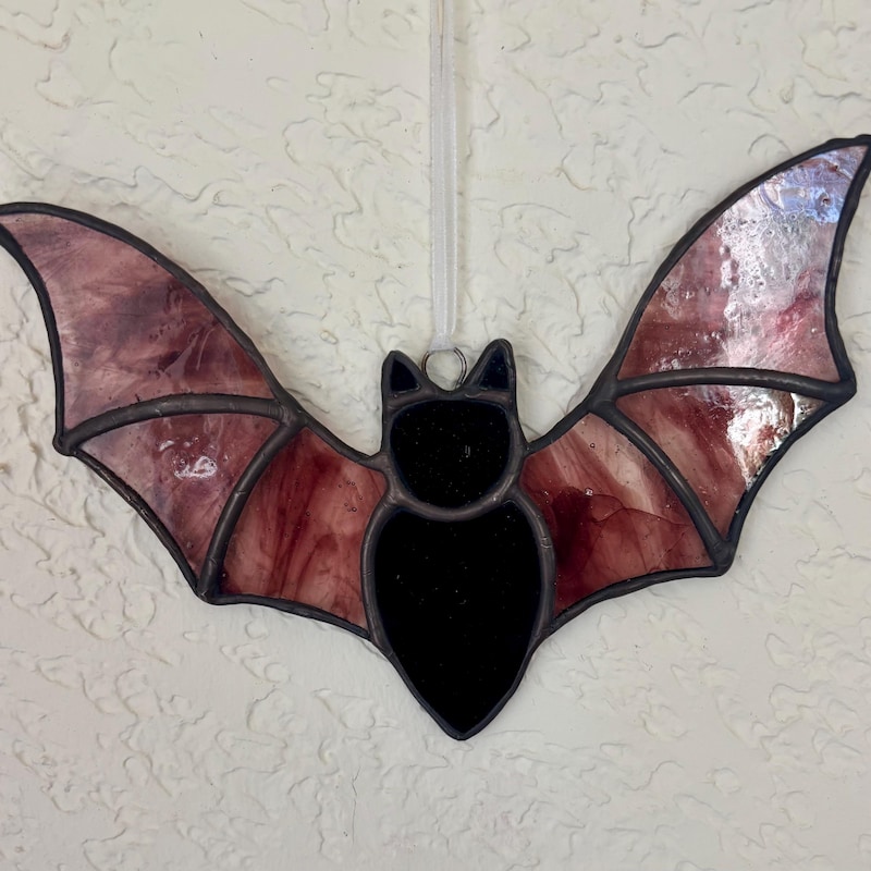 Bat Stained Glass Pattern - Etsy