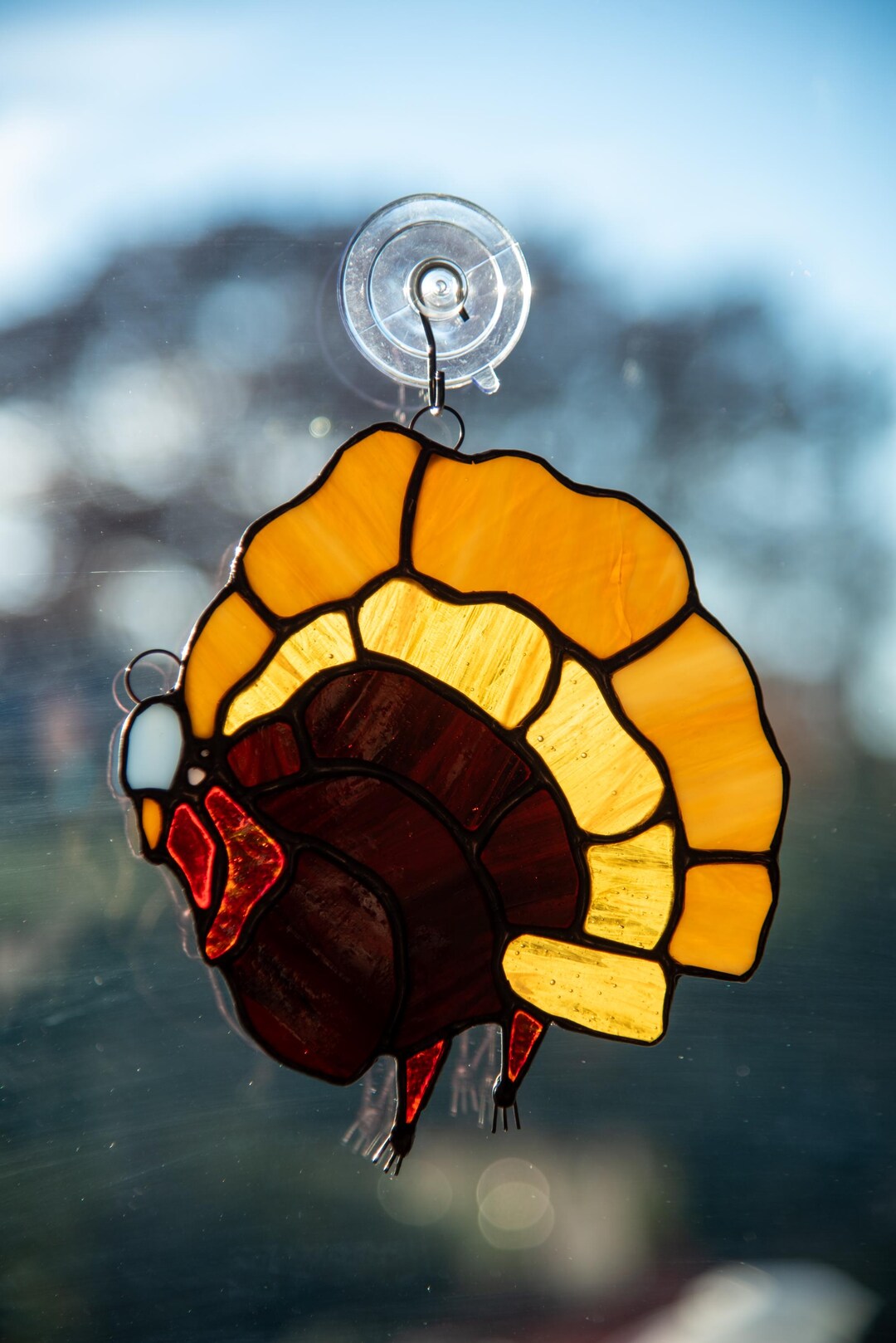Turkey Window Hanging - Etsy