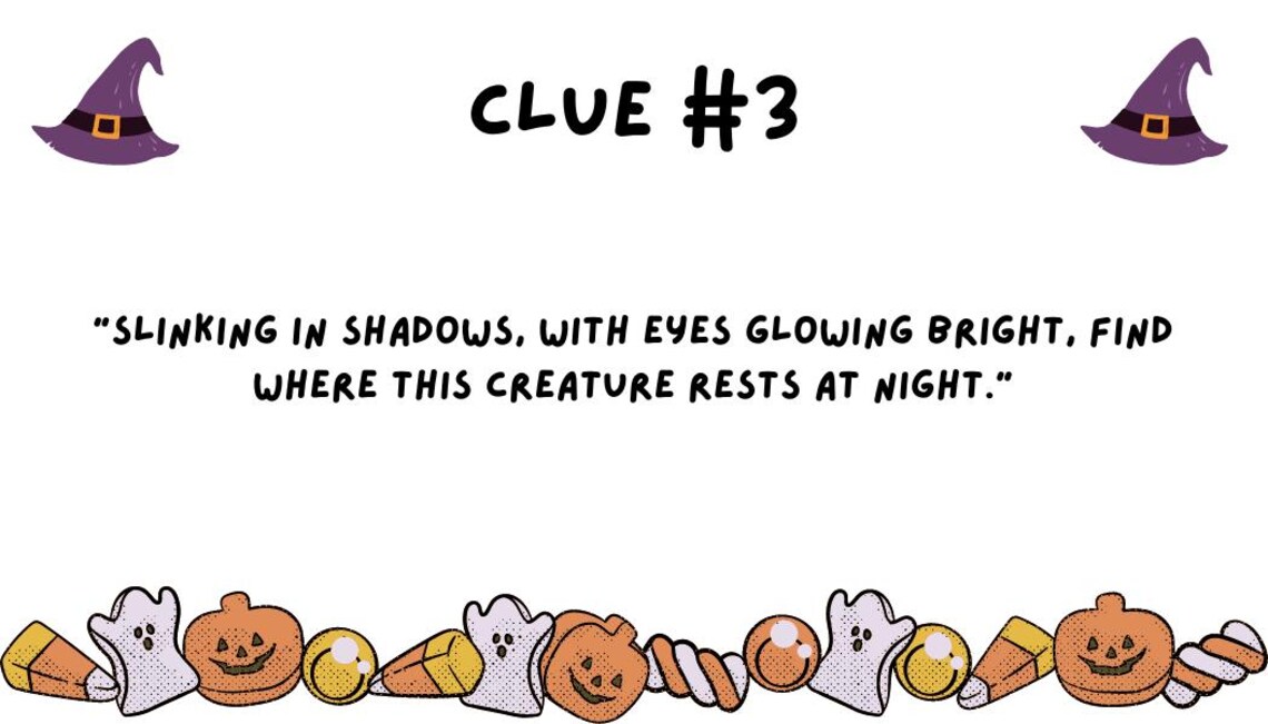 Halloween Scavenger Hunt, Outdoor Scavenger Hunt, Game for Kids ...