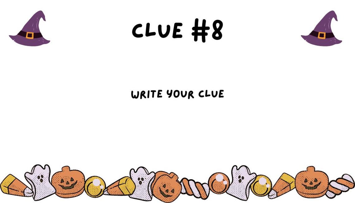 Halloween Scavenger Hunt, Outdoor Scavenger Hunt, Game for Kids ...