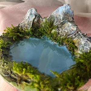 Miniature Mountains, Diorama, Diorama Mountains, Lake, Diorama Lake ...