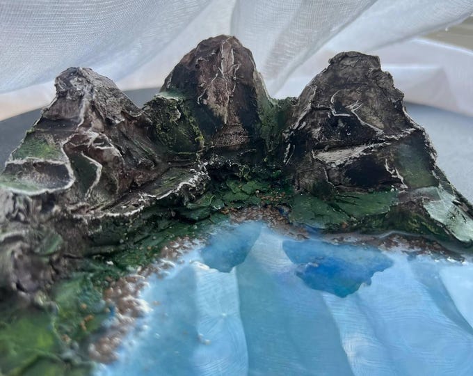 Mountain Diorama, Gift, Nature, Handmade Diorama, Ocean, Forest ...