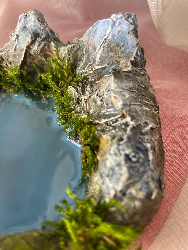 Miniature Mountains, Diorama, Diorama Mountains, Lake, Diorama Lake ...