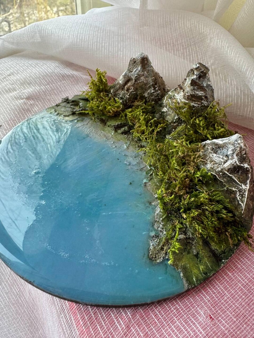 Tiny Cloud Diorama, 3d Diorama, Epoxy, Epoxy Resin, Epoxy Clock ...